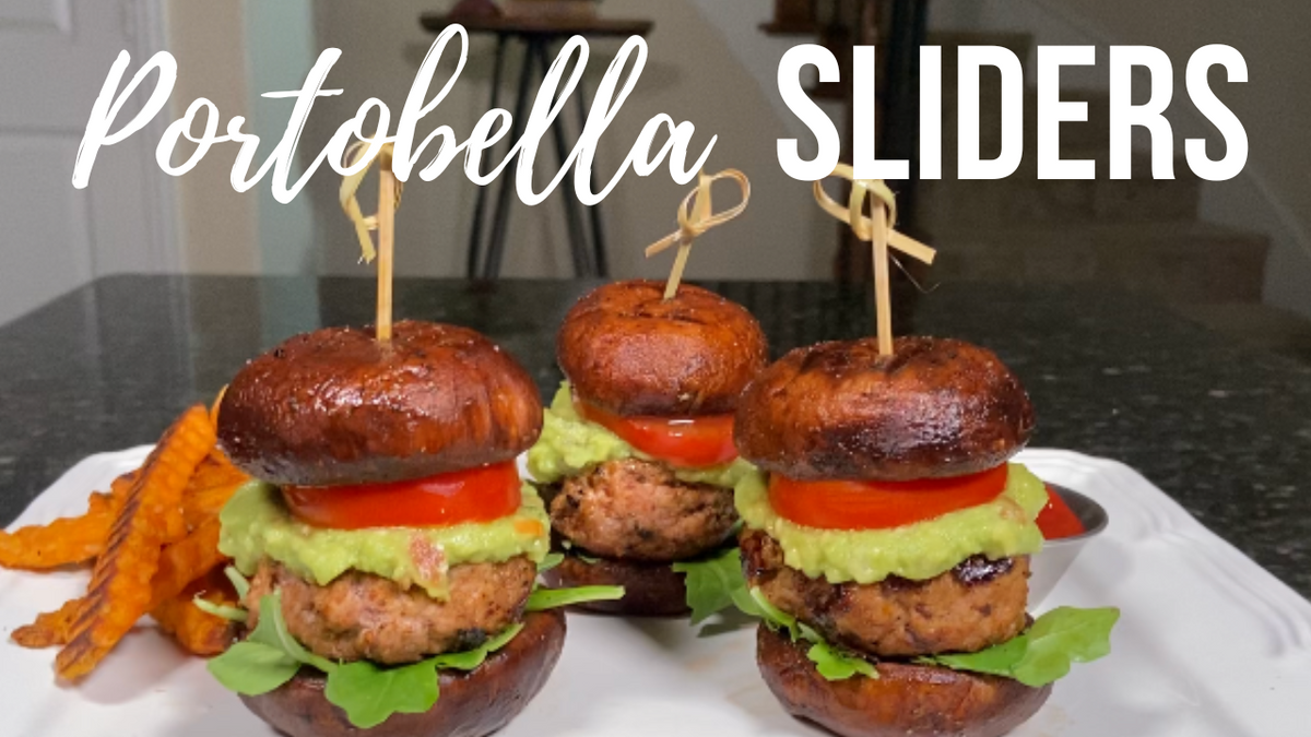 Hatch Chile & Cheese Turkey Sliders | Portobello Sliders – Cooking with ...